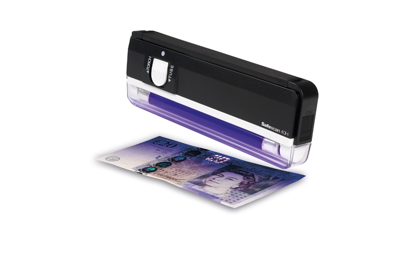Automatic and UV counterfeit detectors for verifying banknotes ...