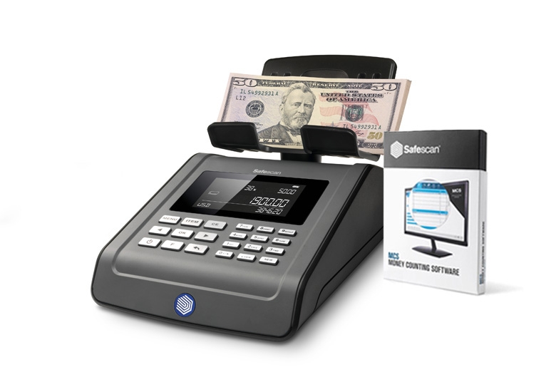 Money counting scales for counting coins, bills, vouchers and tokens ...