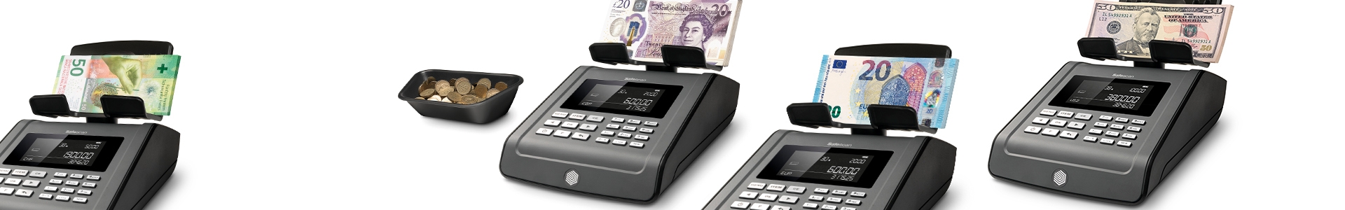 Money counting scales for counting coins, bills, vouchers and tokens ...