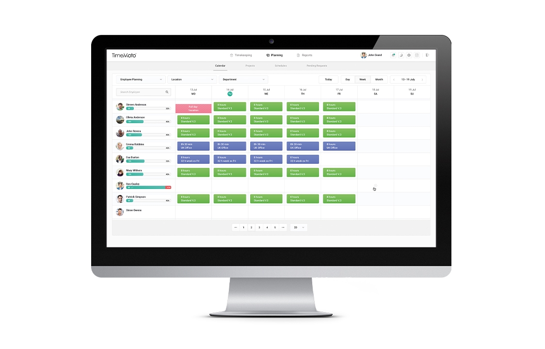 Timemoto Cloud | Cloud-Based Time & Attendance | Safescan