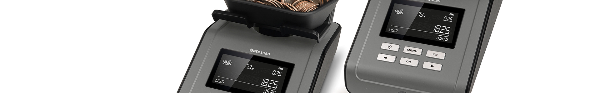 Money counting scales for counting coins, bills, vouchers and tokens ...