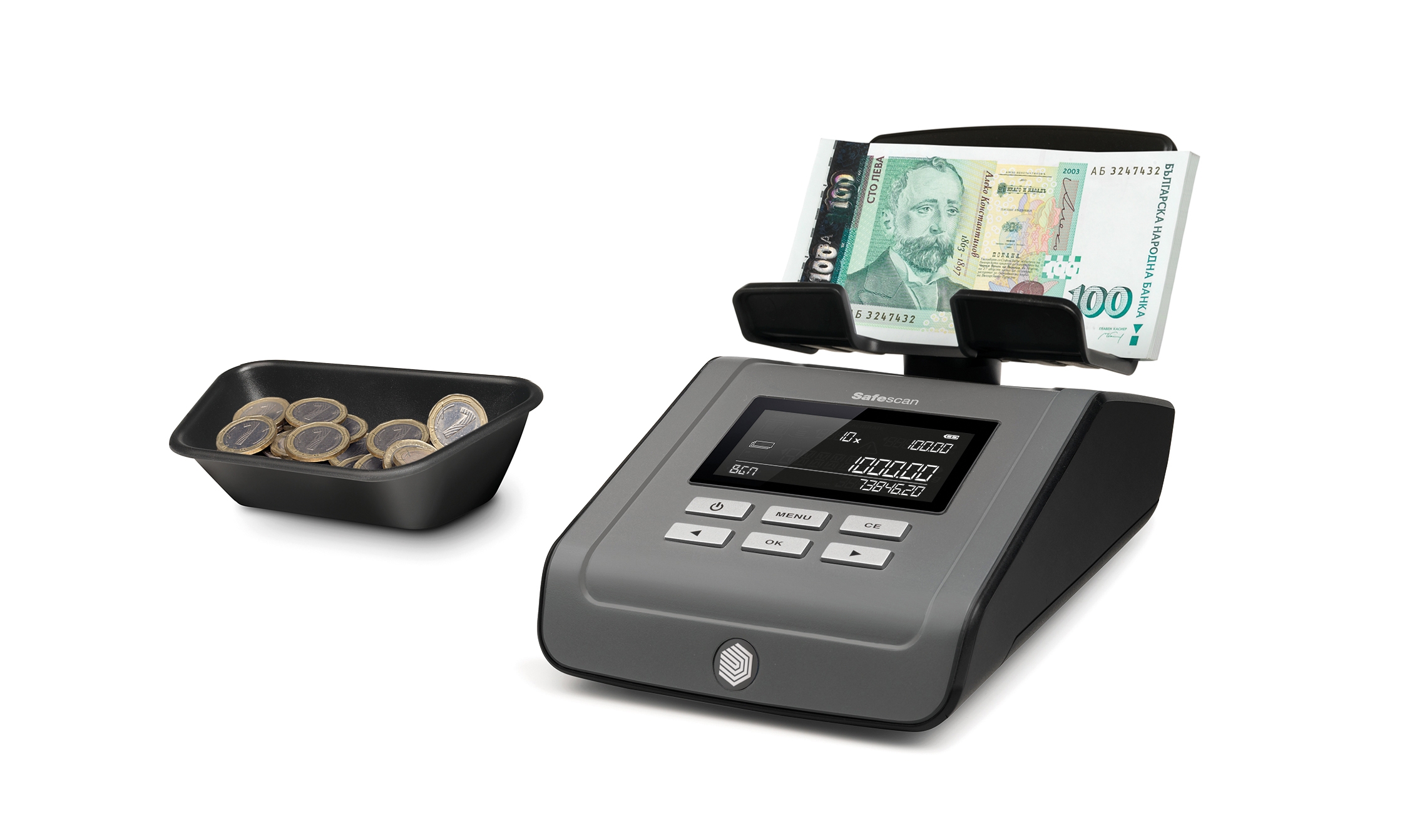 Money Counting Scale - Safescan 6165 - Counts coins and banknotes ...