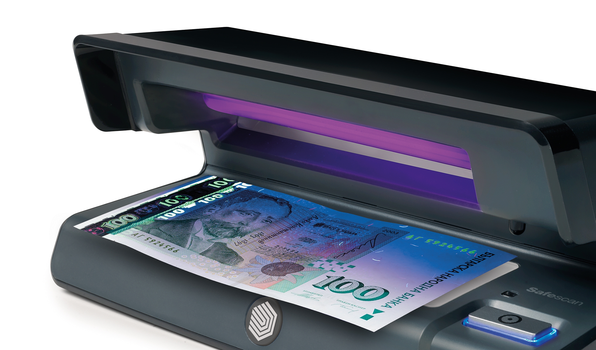Counterfeit Detector - Safescan 70 Black - UV, White Light Verification ...