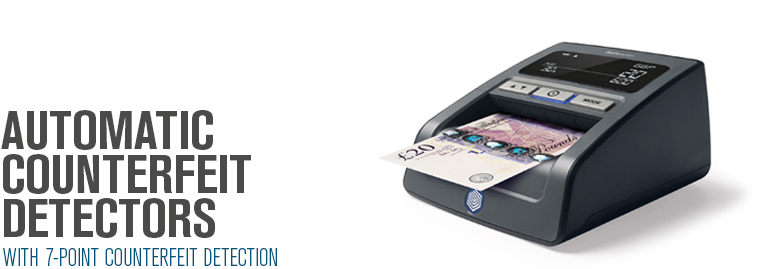 Automatic and UV counterfeit detectors for verifying banknotes ...